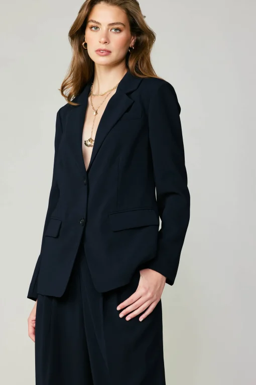 Welt Pocket Blazer - Current Air